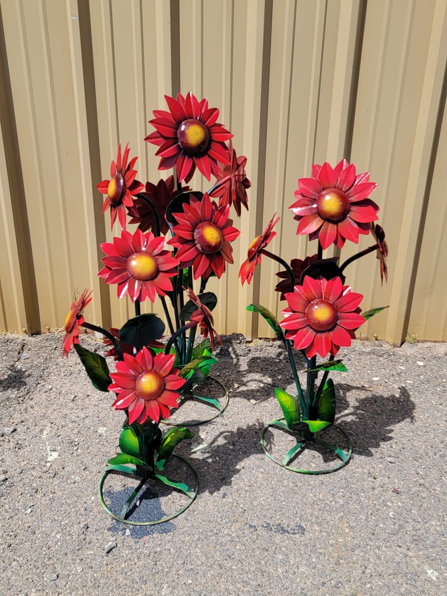 Metal Sunflowers.sunflowers.rustic Sunflowers.sunflower Decor.sunflower ...