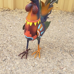 Metal Rooster.rustic Metal Rooster.rustic Rooster.farmhouse Decor.farm ...