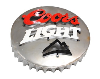 Coors Light Sign | Etsy