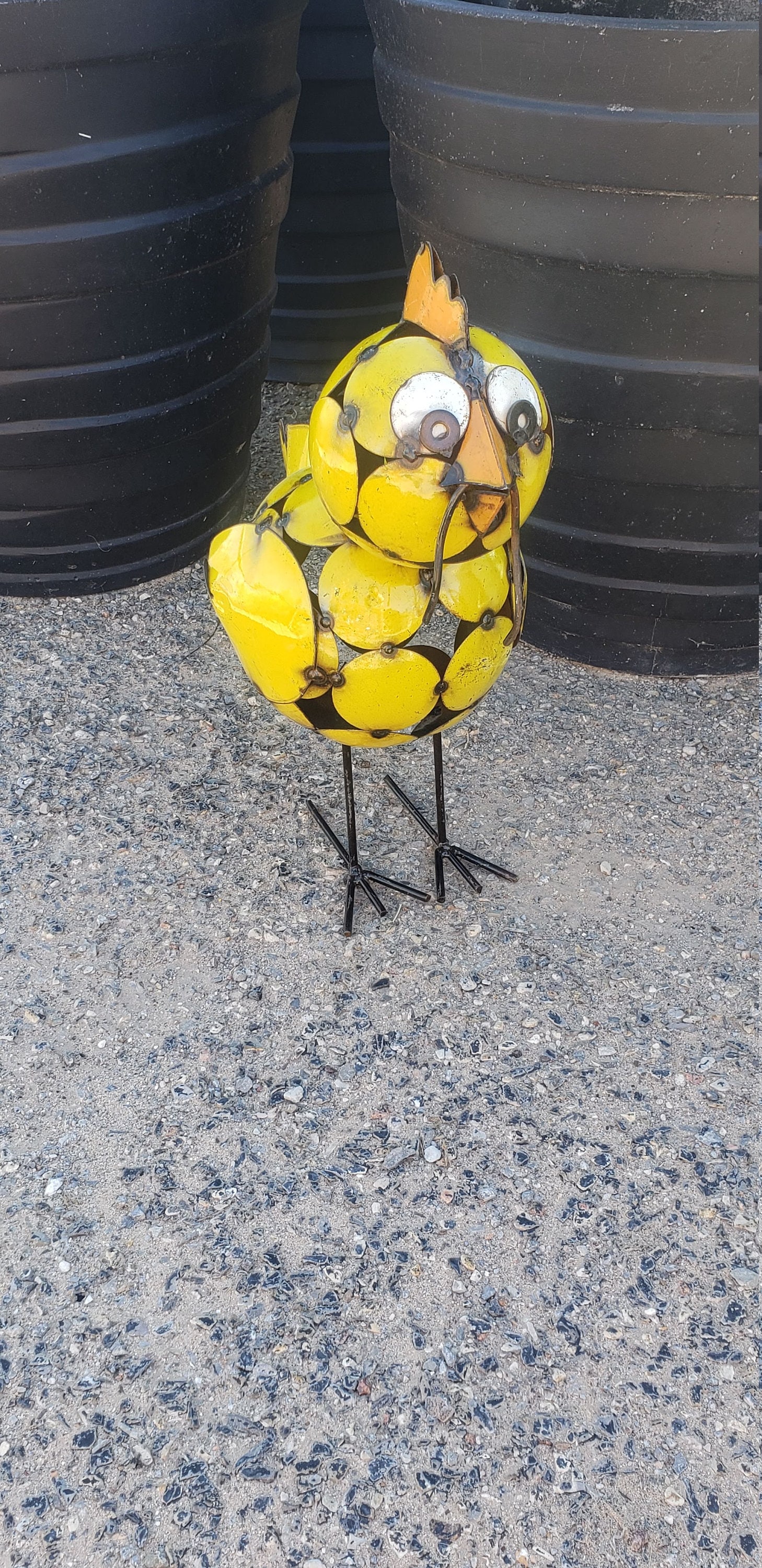 Metal Chickens. Rustic Chickens. Metal Baby Chickens. Baby - Etsy