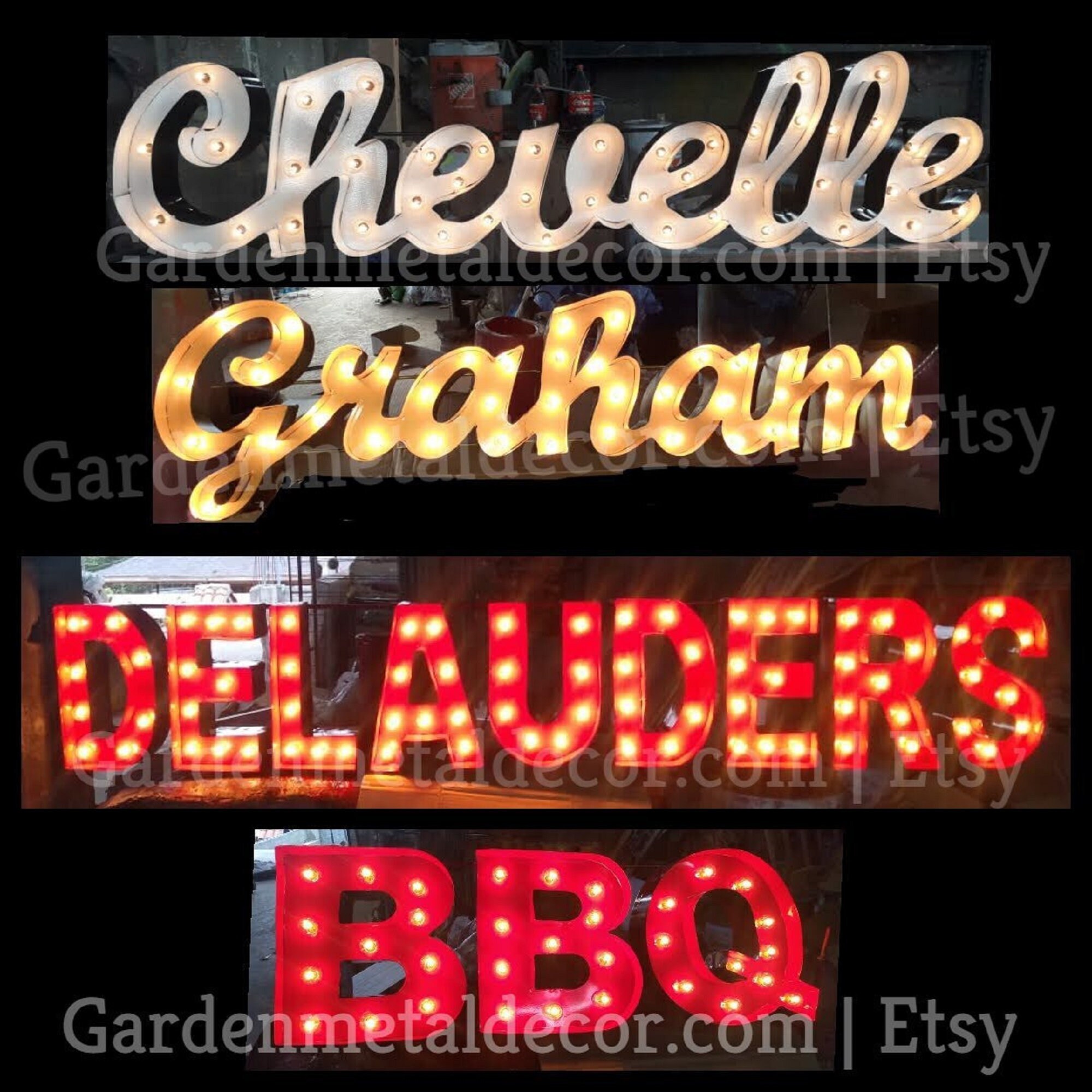Custom Marquee Sign - Etsy