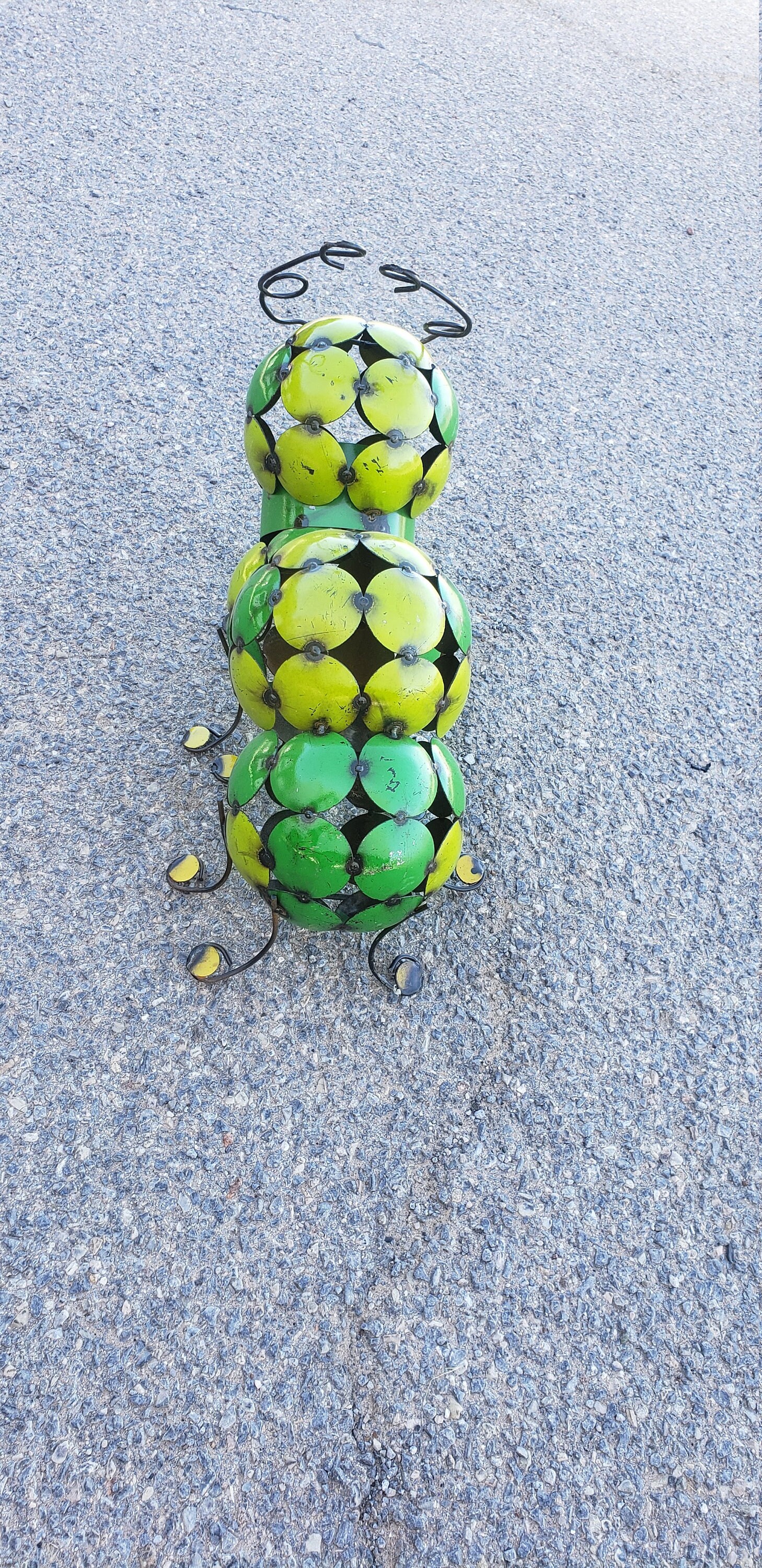 Caterpillar.metal Caterpillar.caterpillar Decor.caterpillar Art.garden ...