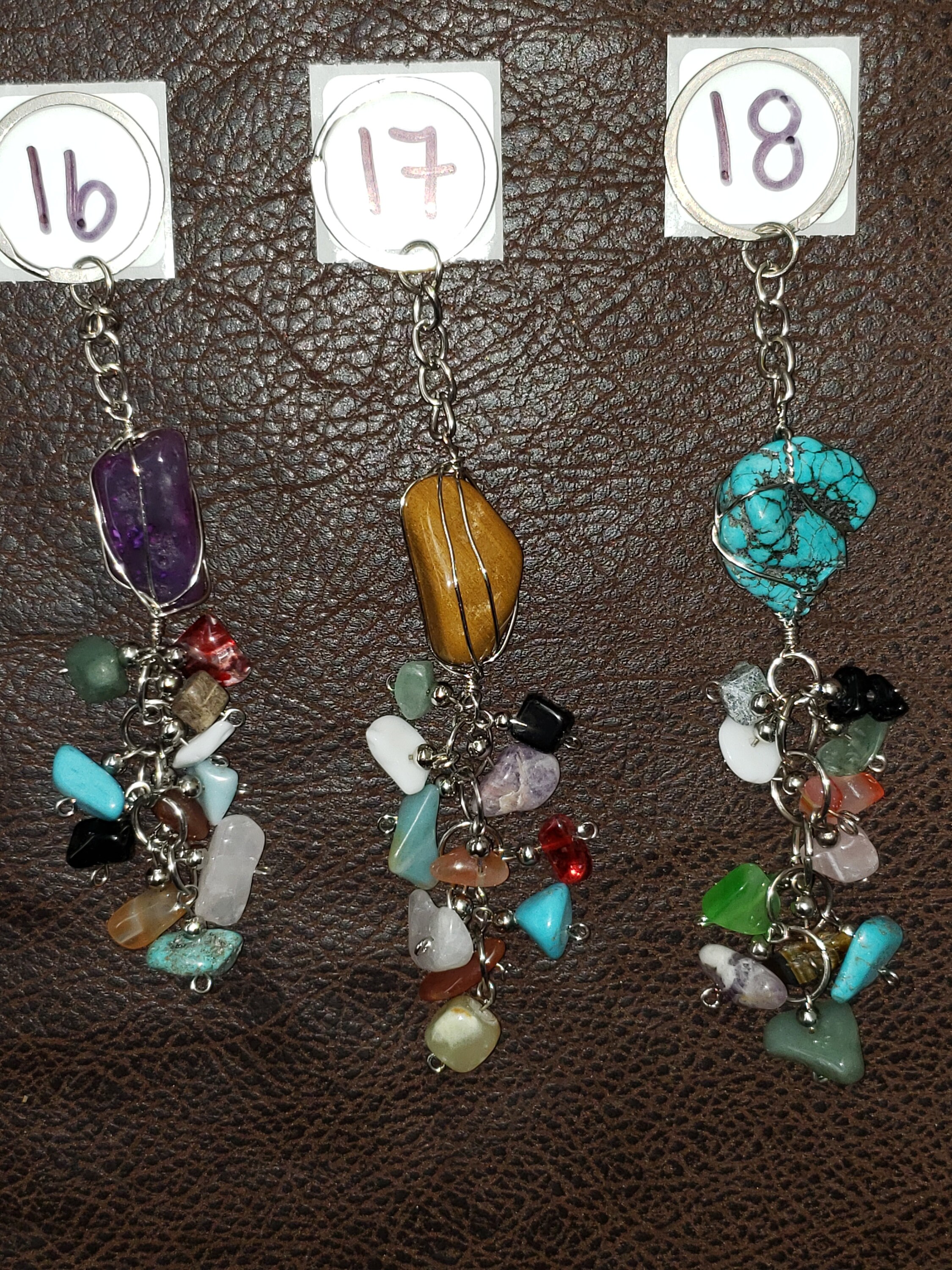 Stone Keychains.Gemstone keychains.tree of life jewelry.tree | Etsy