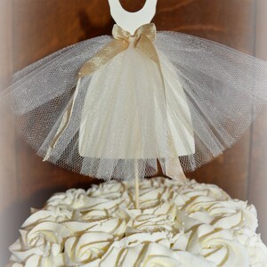 Wedding Dress Cupcake Toppers, Set of 12 - Etsy
