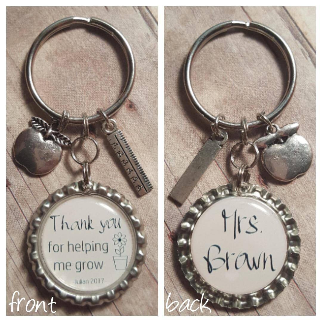 Teacher Keychain - Teacher Appreciation - Teacher Gift - Keychain for ...