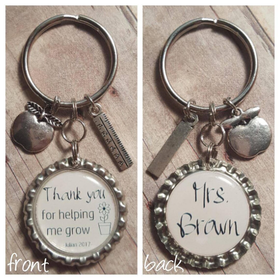 Teacher Keychain Teacher Appreciation Teacher Gift | Etsy