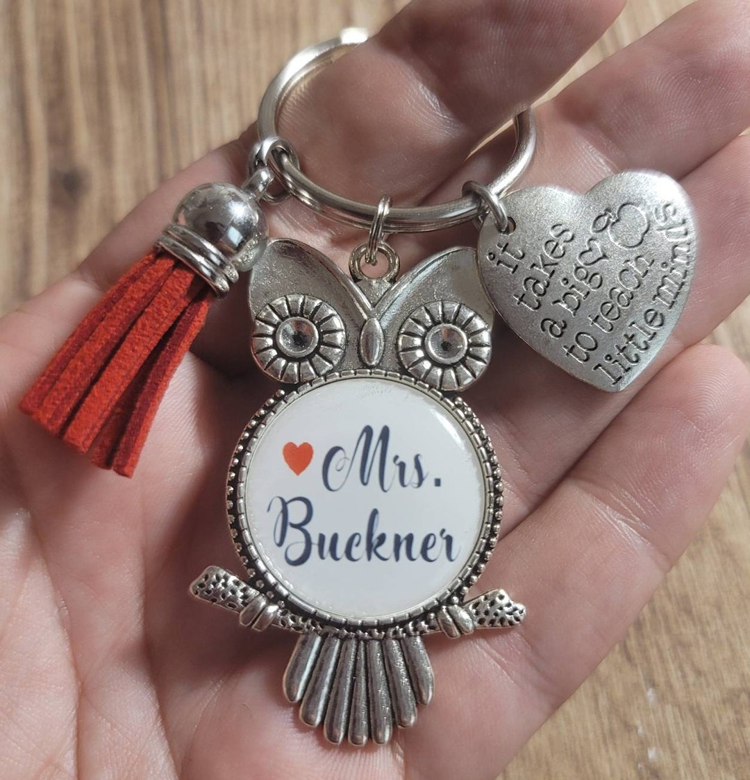 Teacher Keychain - Teacher Gift - Teacher Appreciation - Thank You Gift ...