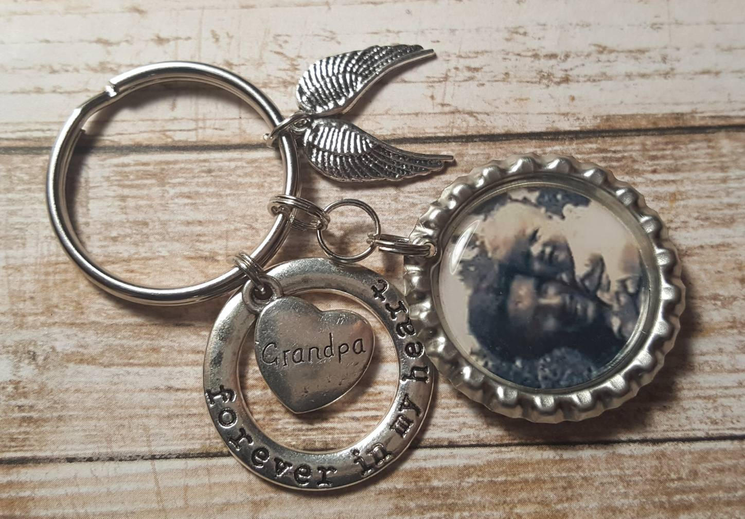 Memorial Keychain Remembrance Keychain Remembering Mom - Etsy