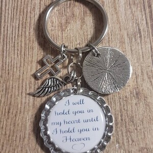 Memorial Keychain - Sympathy Keychain - Personalized Gift - Custom ...