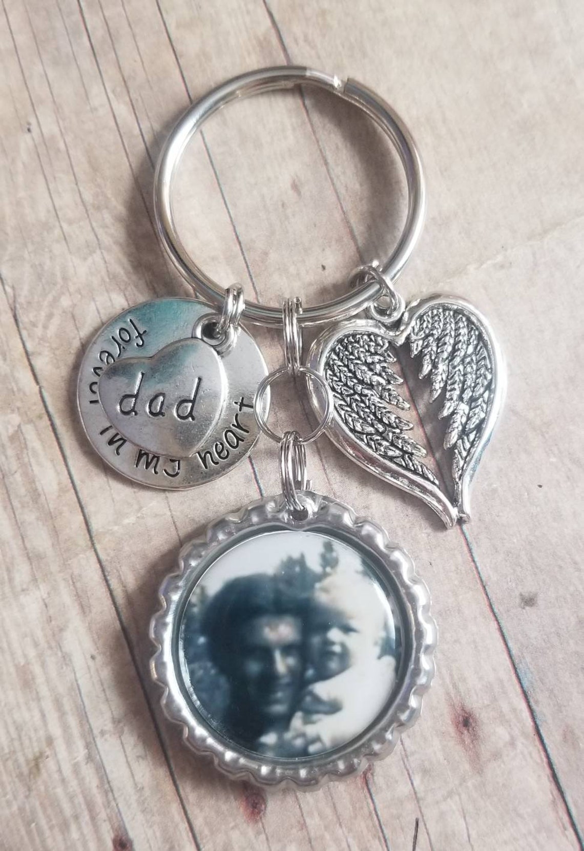 Memorial Keychain Memorial Gift Memorial Keepsake Photo - Etsy