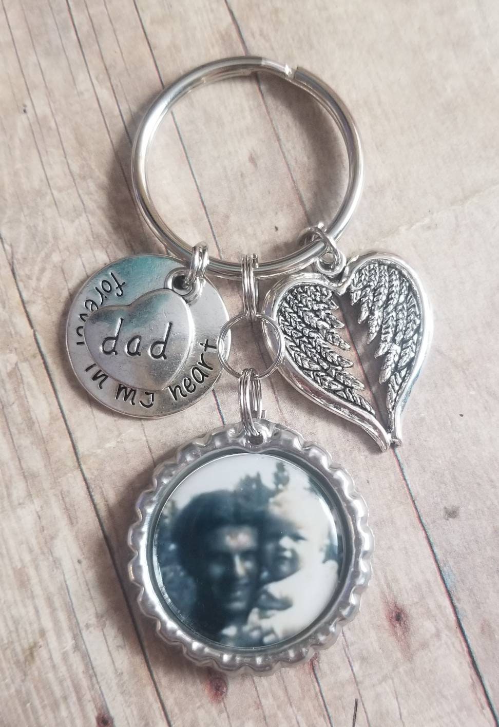 Memorial Keychain Memorial Gift Memorial Keepsake Photo - Etsy
