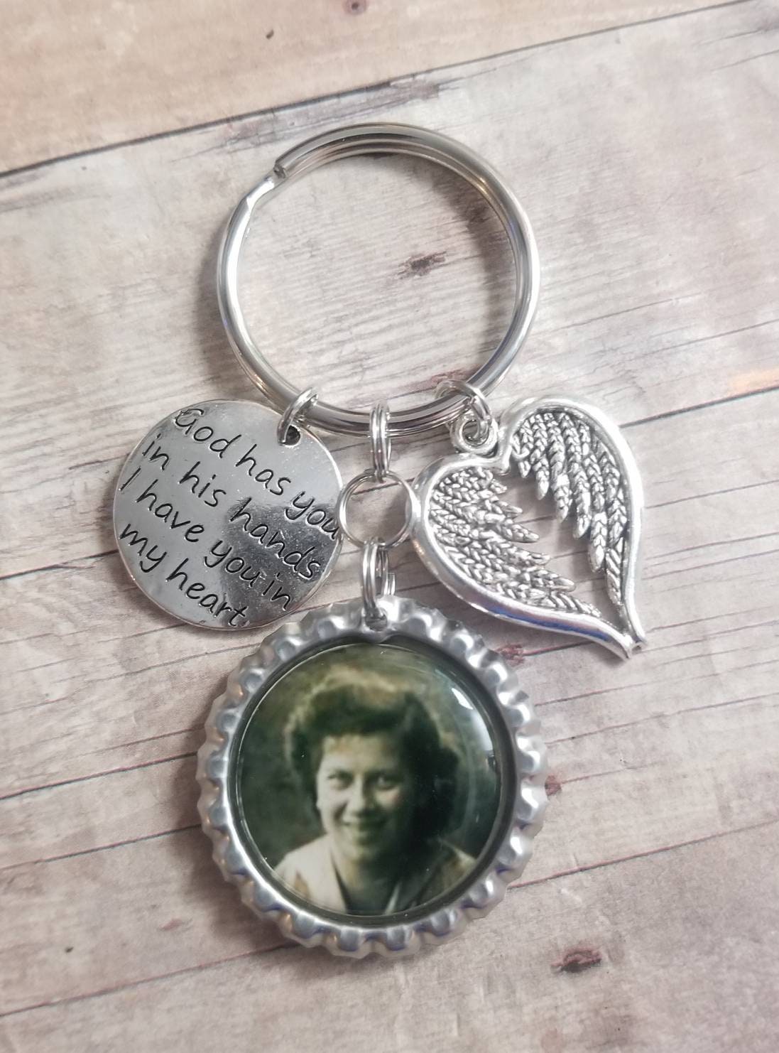 Memorial Keychain Remembrance Gift Memorial Gift - Etsy