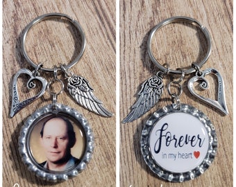 In Memory of Gift Remembrance Gift Memorial Keychain - Etsy