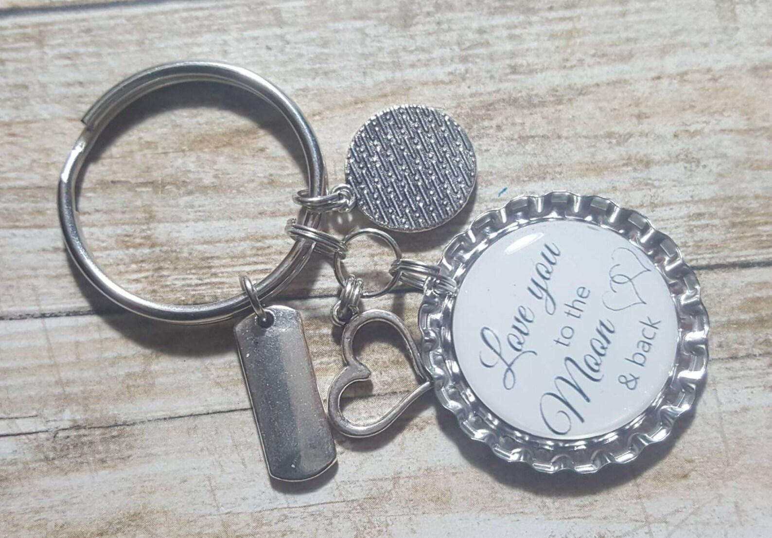Keychain for Him Keychain for Her Anniversary Keychain | Etsy
