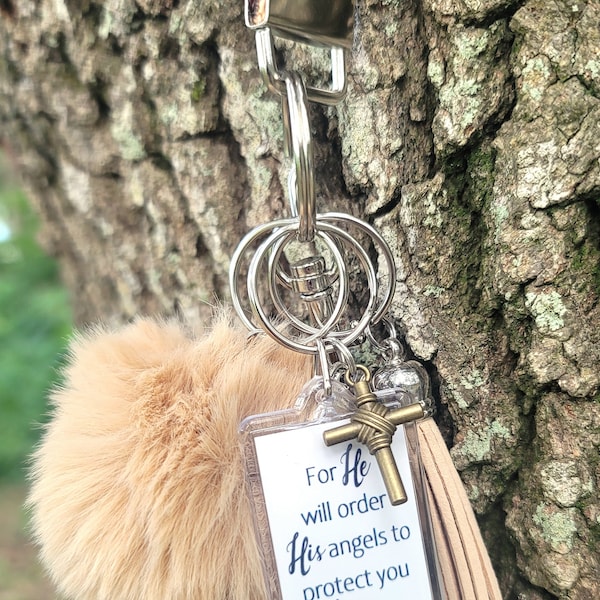 Bible Verse Keychain - Etsy