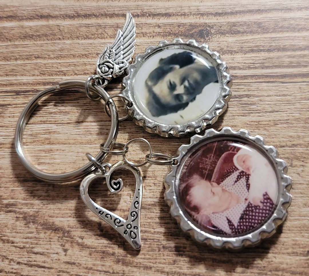Memorial Keychain - Memorial Gift - Remembrance Gift - Sentimental Gift ...