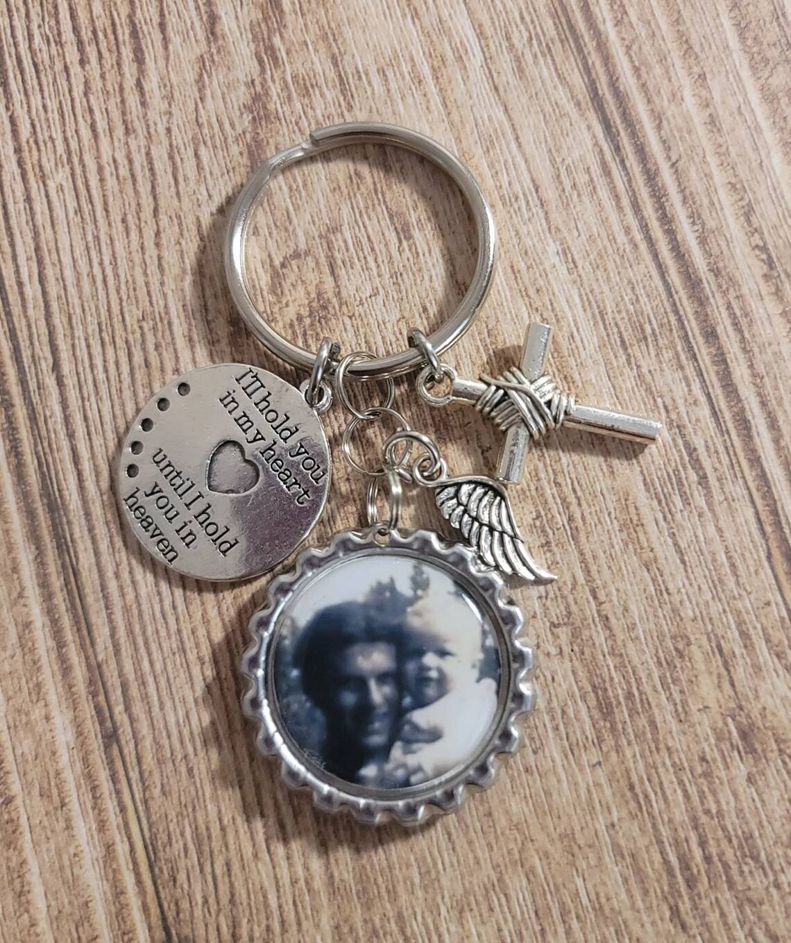 Memorial Keychain Remembrance Gift Sympathy Gift | Etsy