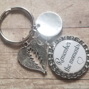 Memorial Keychain - Memorial Gift - Memorial Keepsake - Photo Memorial ...