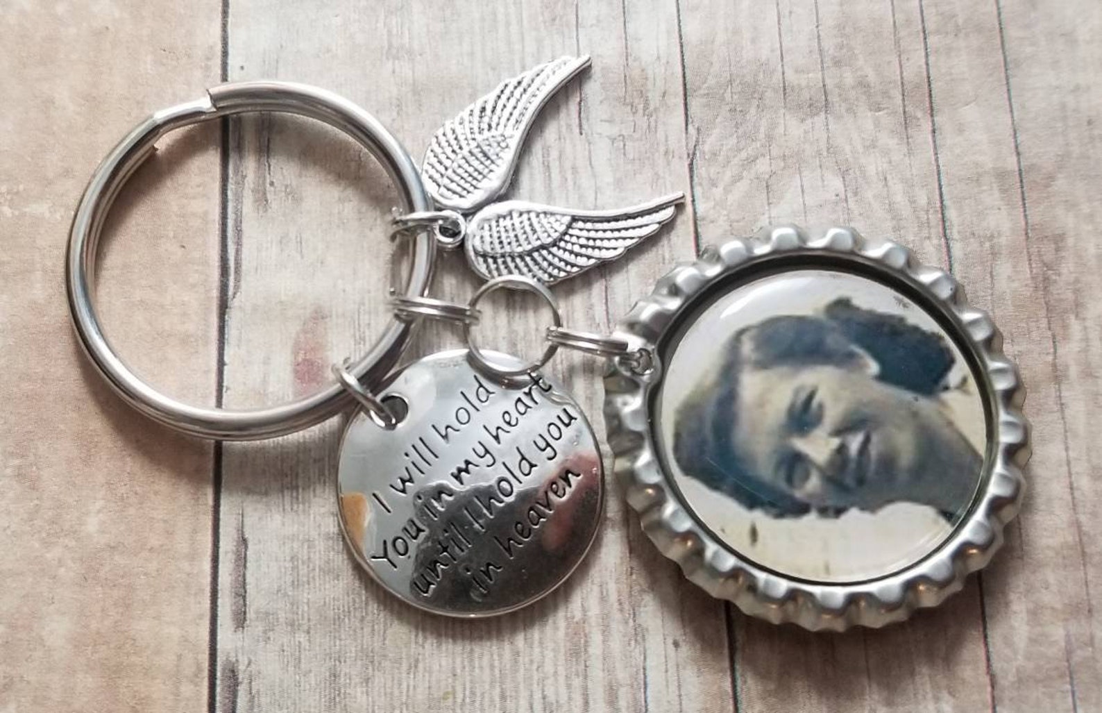 Memorial Keychain in Memory of Gift Remembrance Keychain - Etsy