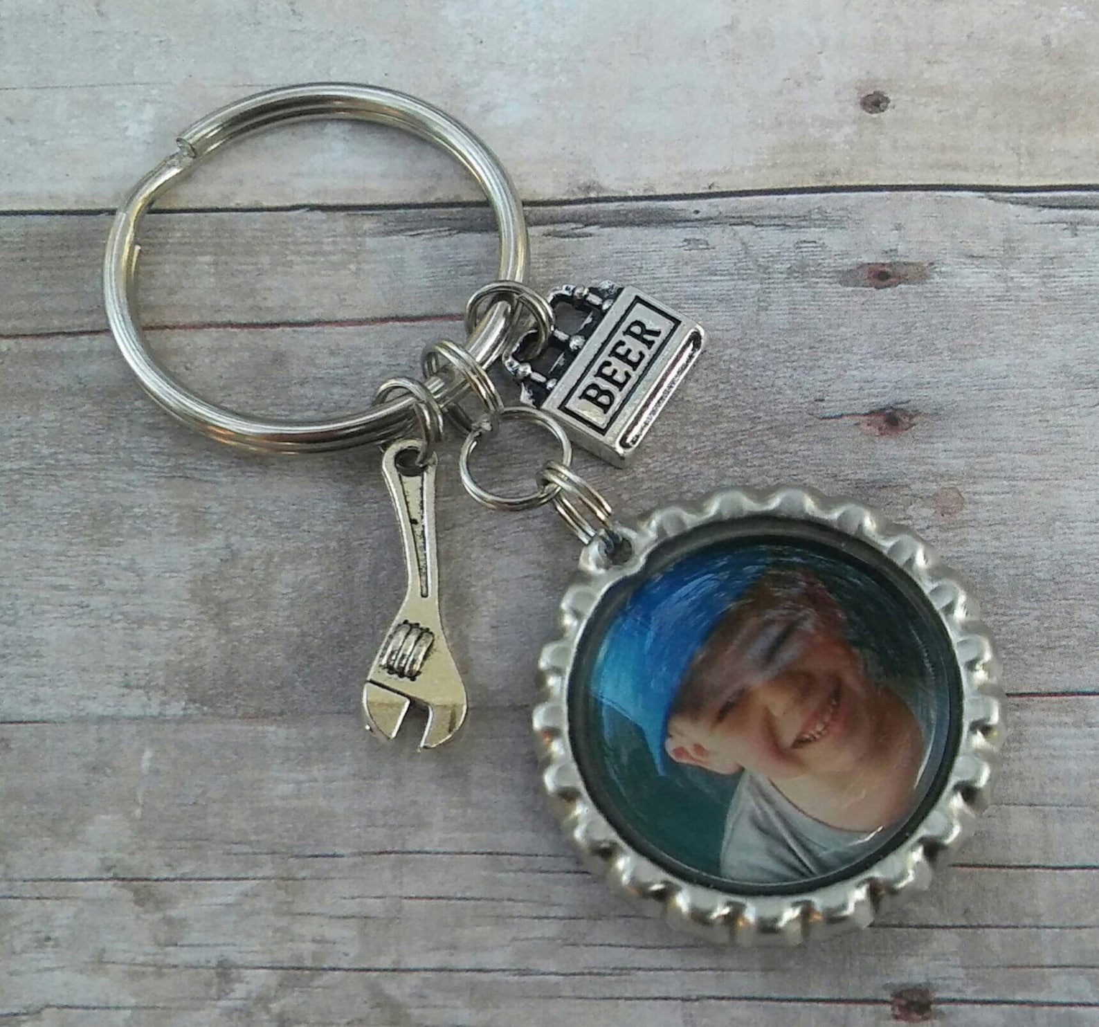 Papa Keychain Personalized Gift Grandpa Gift Custom Papa | Etsy