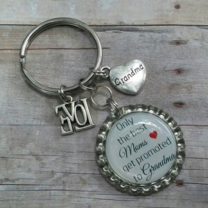 Personalized Photo Keychain for Grandma – Custom Keepsake Gift - Etsy