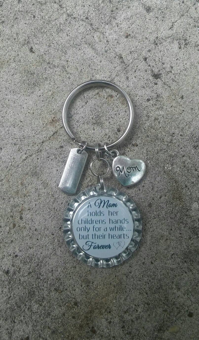 Custom Mom Keychain - Mom Keyring - Mom Photo Gift - Gift for Mom ...