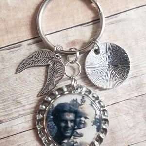 Memorial Keychain - in Memory of Gift - Remembrance Keychain - Loss ...