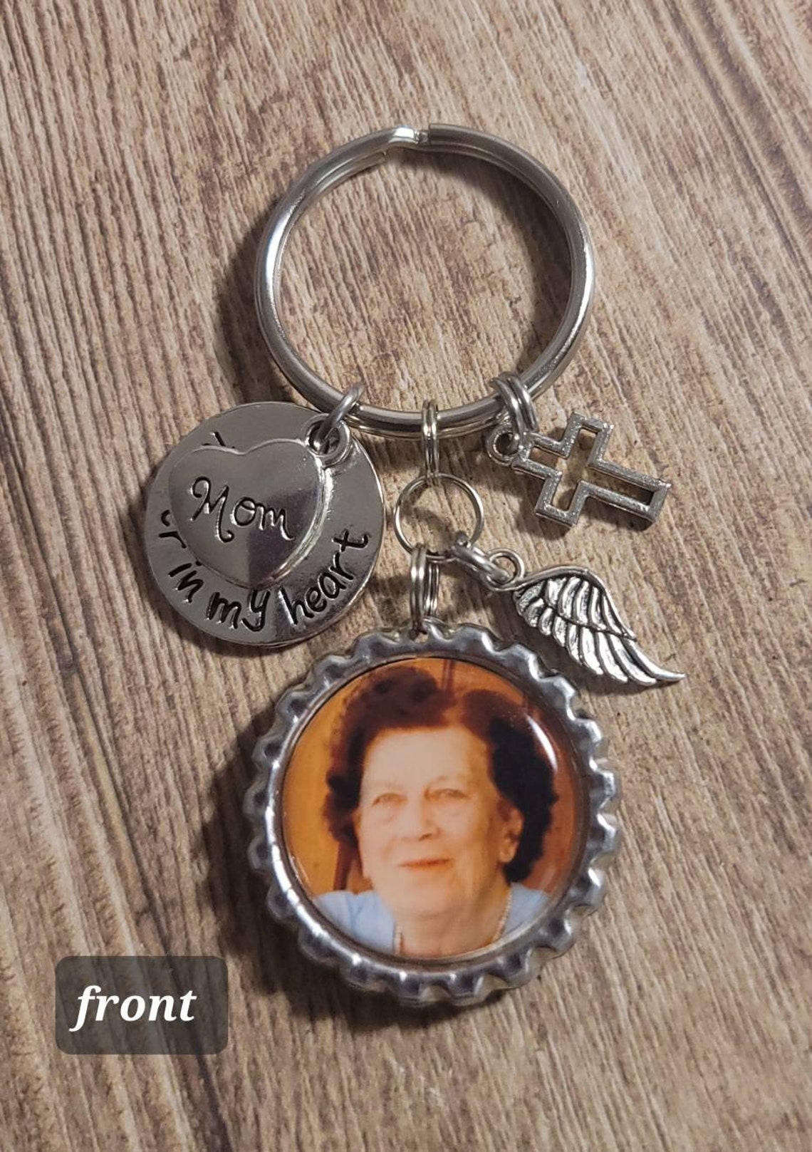 Memorial Keychain - Sympathy Keychain - Personalized Gift - Custom ...