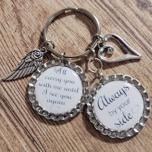 Memorial Keychain - Memorial Gift - Remembrance Gift - Sentimental Gift ...