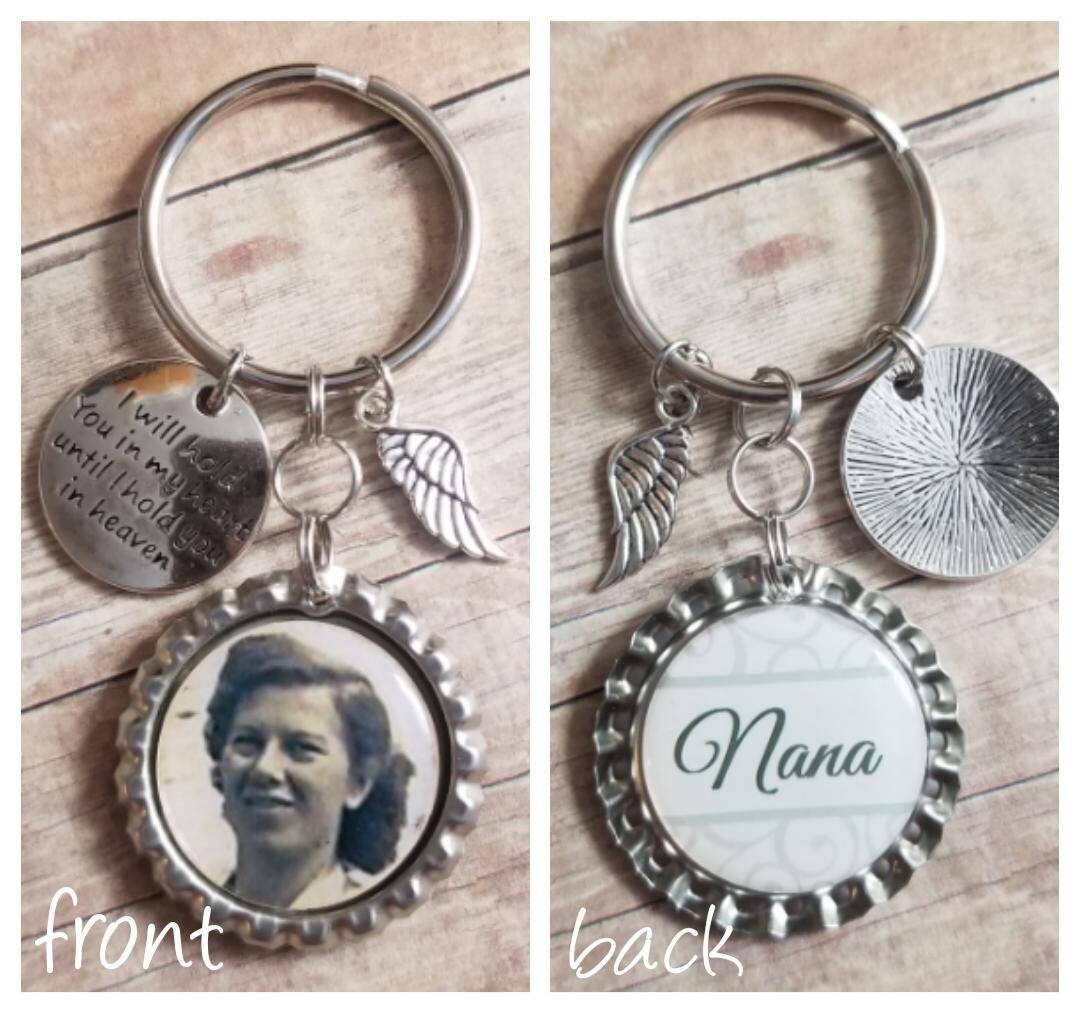 In Memory of Gift Remembrance Gift Memorial Keychain Loss Keychain ...