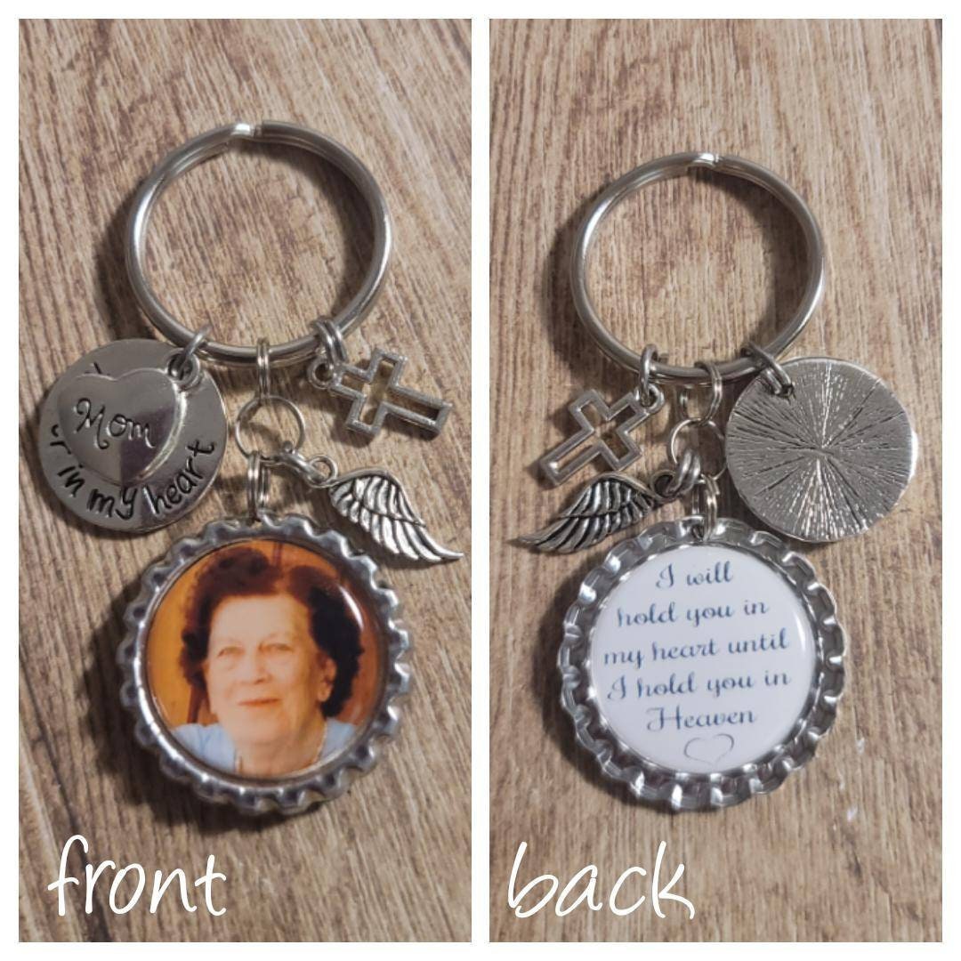 Memorial Keychain - Sympathy Keychain - Personalized Gift - Custom ...