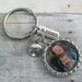 Papa Keychain Gift for Papa Custom Photo Keyring Personalized Gift ...