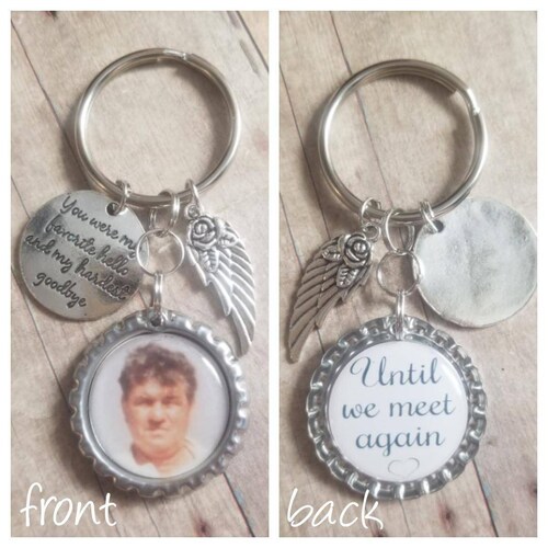 Memorial Keychain Memorial Gift Photo Memorial Photo - Etsy