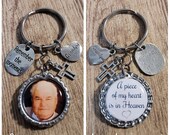 Photo Memorial Custom Memorial Memorial Keychain - Etsy