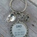 Dad Keychain - Football Dad - Custom Photo Keyring - Personalized Gift ...