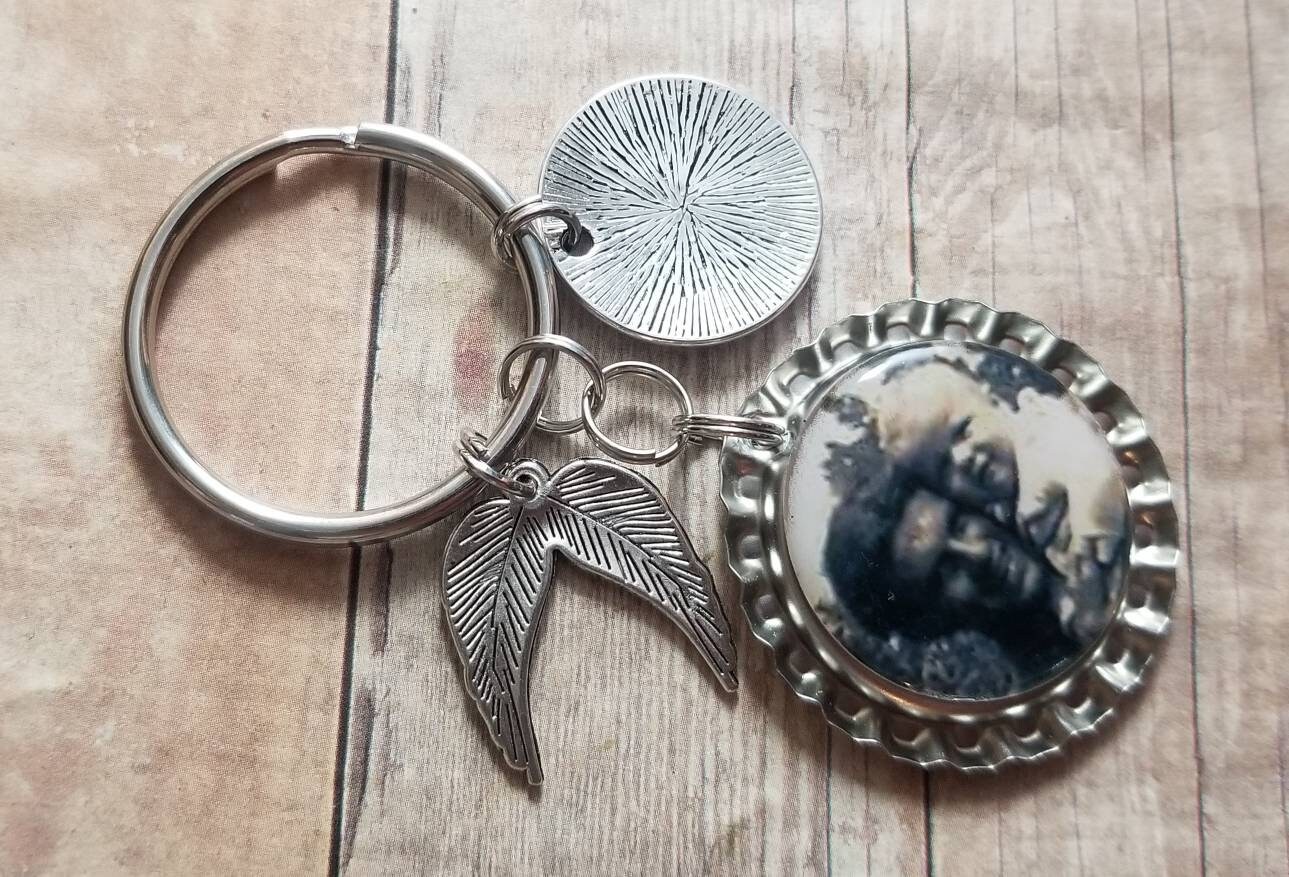 Memorial Keychain in Memory of Gift Remembrance Keychain - Etsy