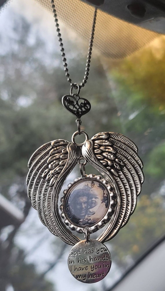 Rear View Mirror Rear View Memorial Memorial Gift | Etsy