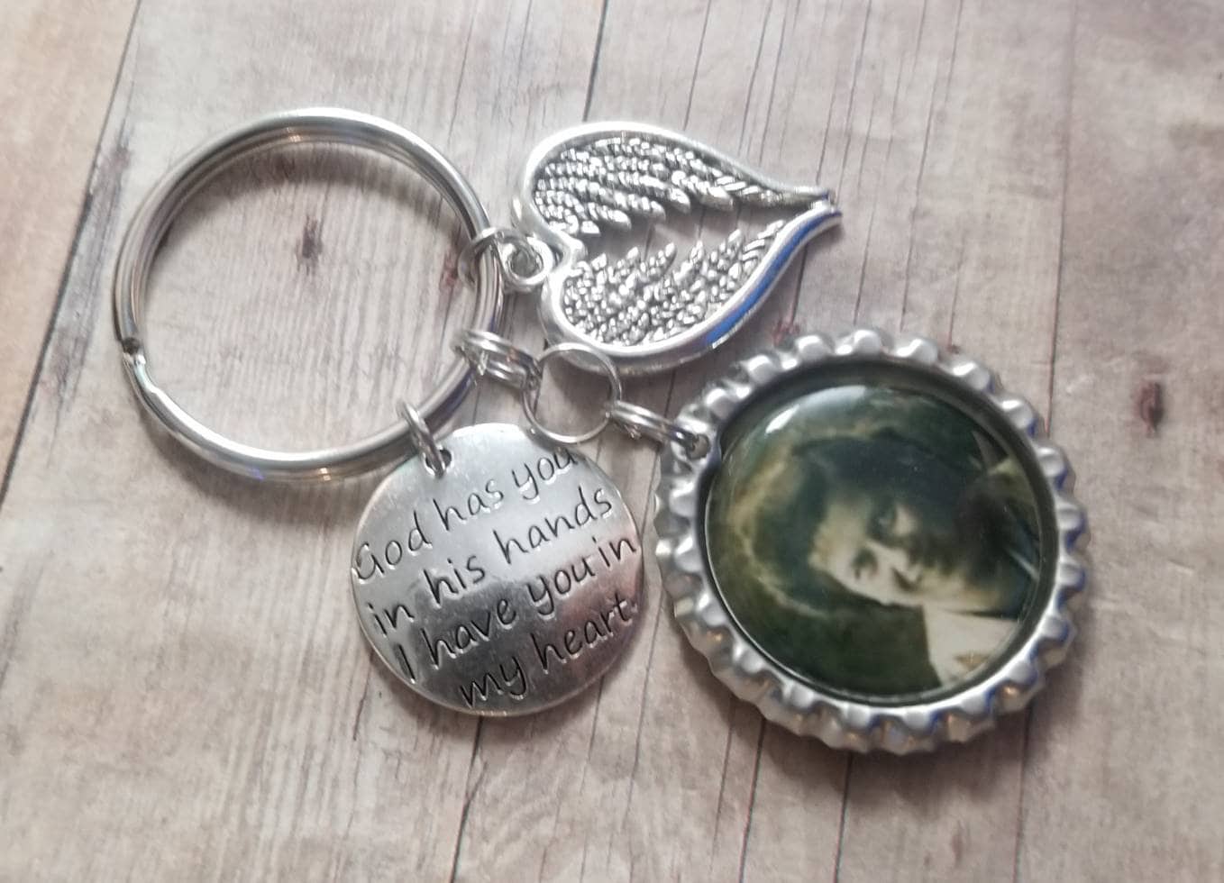 Memorial Keychain Remembrance Gift Memorial Gift | Etsy