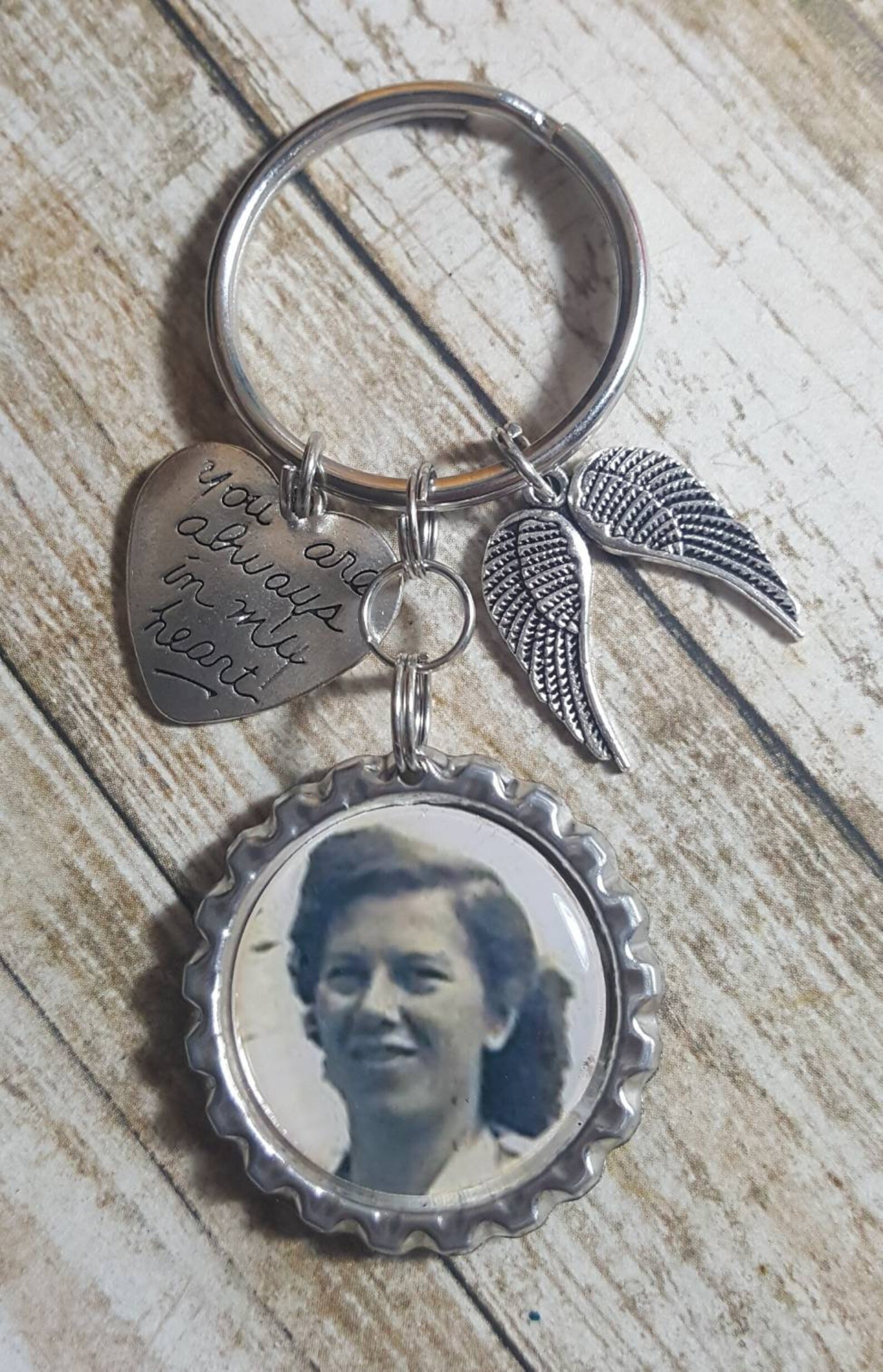 Memorial Keychain Memorial Gift Memorial Keepsake Photo - Etsy