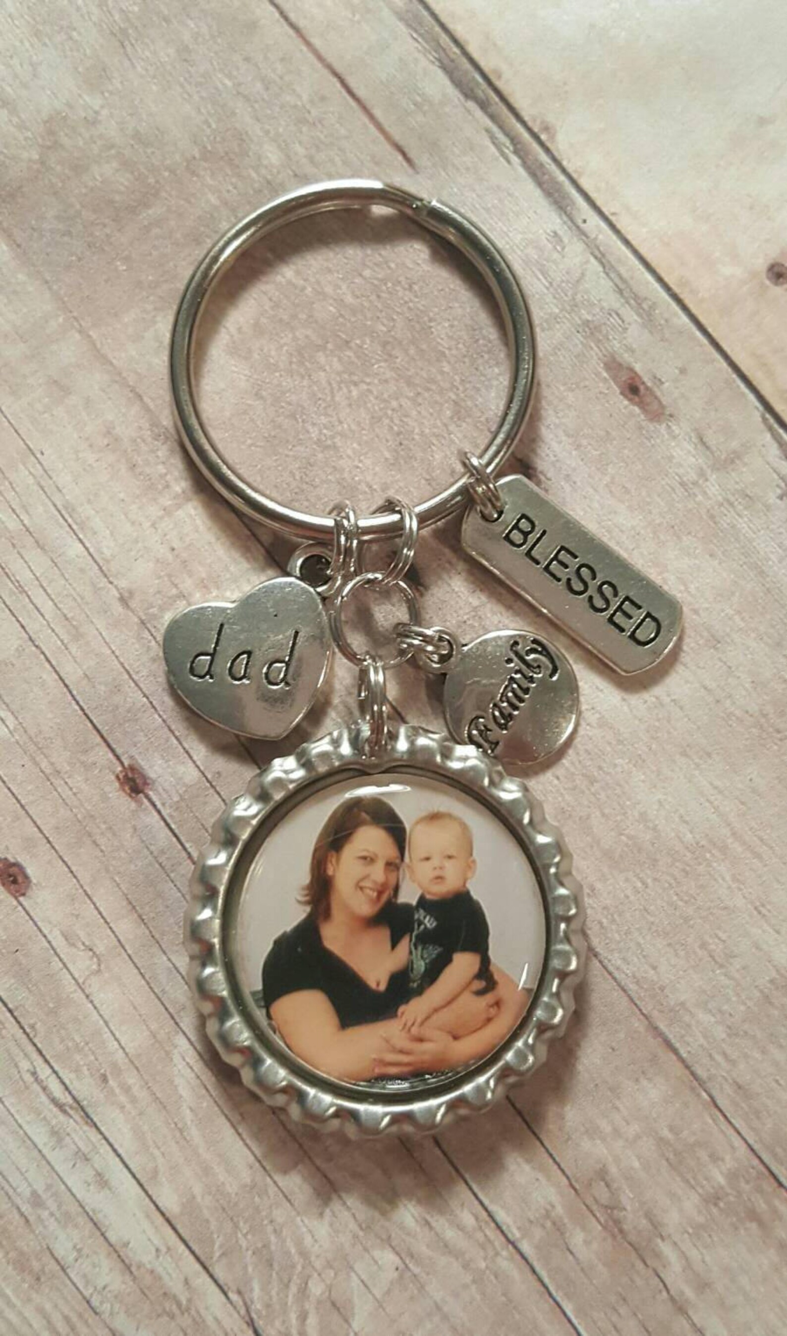 Gift for Dad Keychain for Dad Dad Keychain Father's - Etsy