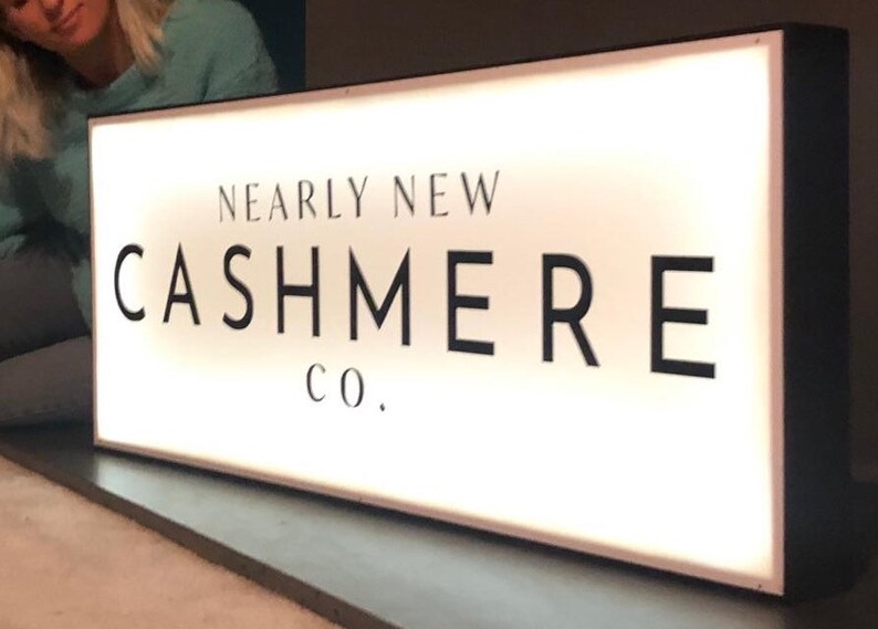 Custom Made Light Boxes Bespoke Light Box Bespoke Signs | Etsy