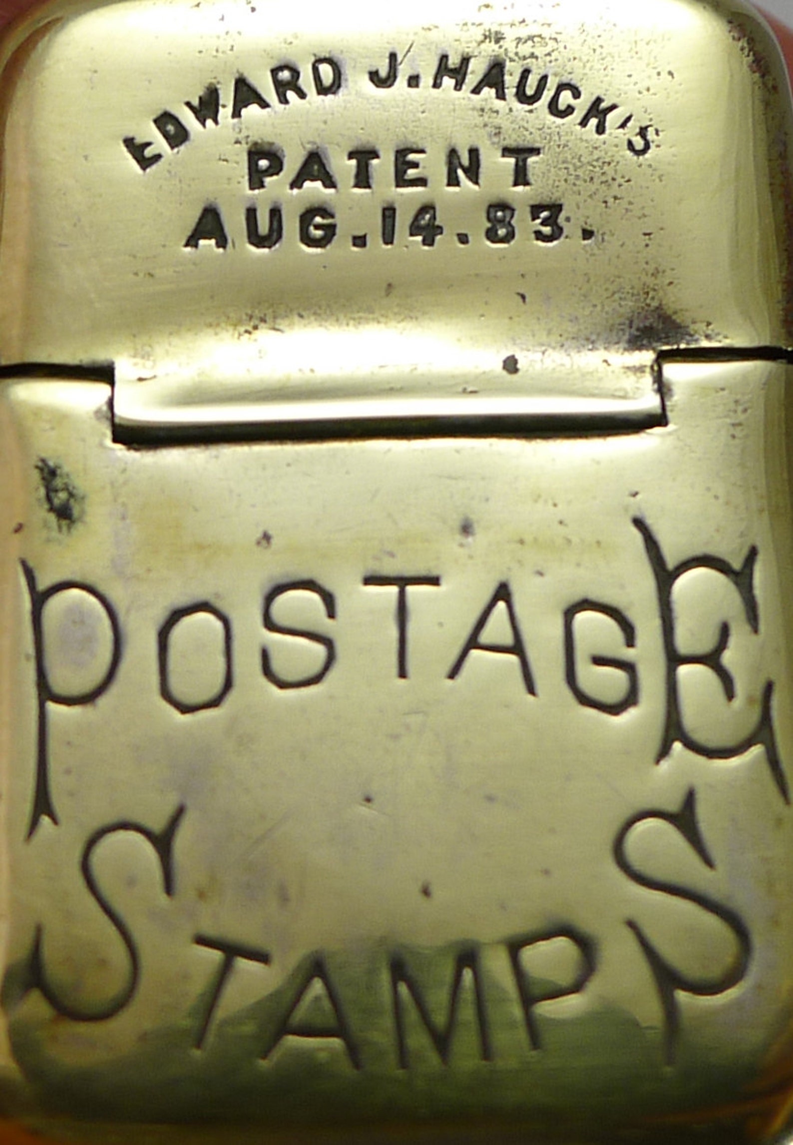 Edward J. Hauck's Vesta Form of Postage Stamp Case - Etsy