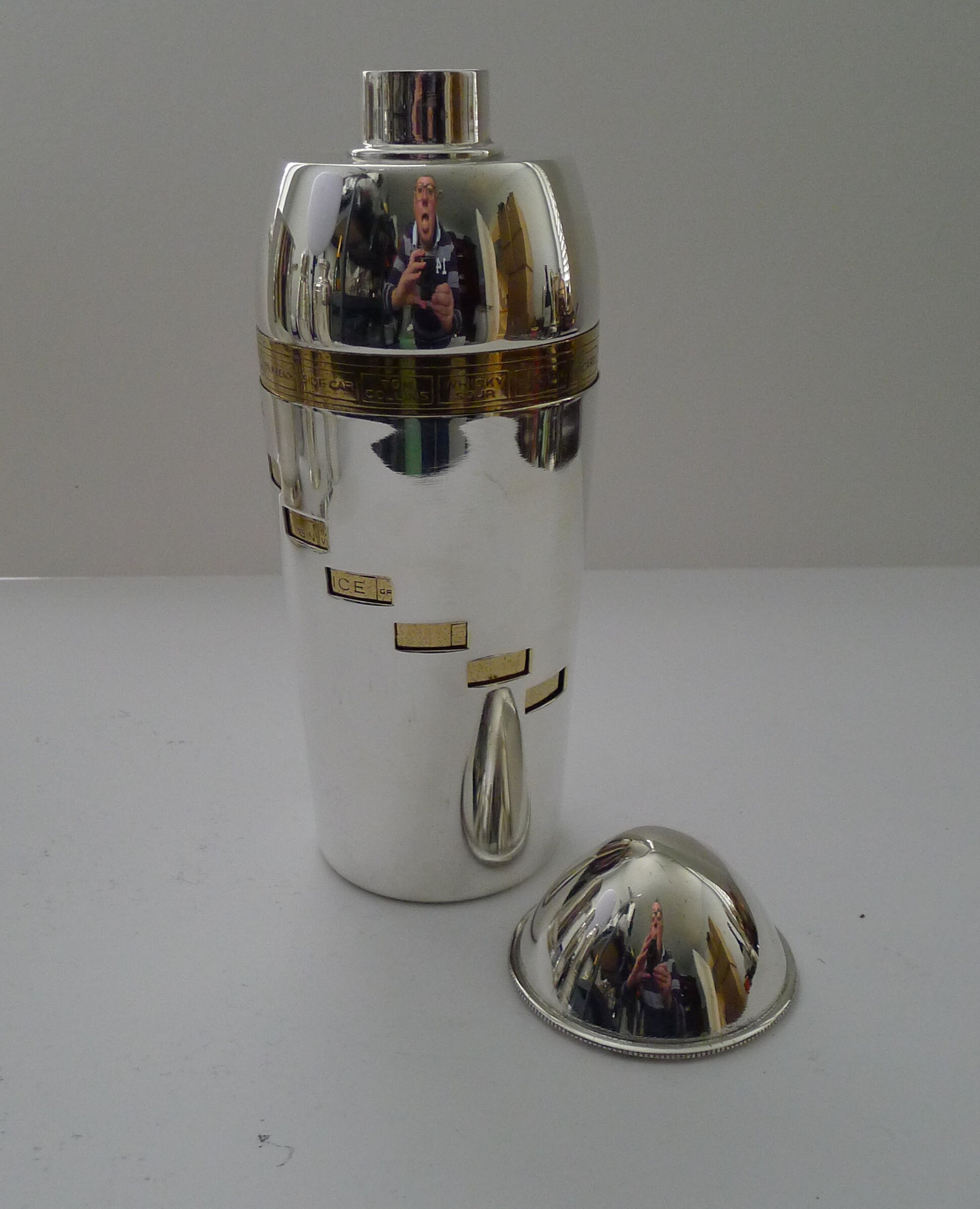 Rare Italian Bullet Recipe Cocktail Shaker - C.1940 - Etsy