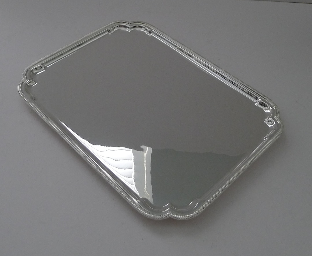 Harrods, London - Silver Plated Drinks / Cocktail Tray C.1920 - Etsy