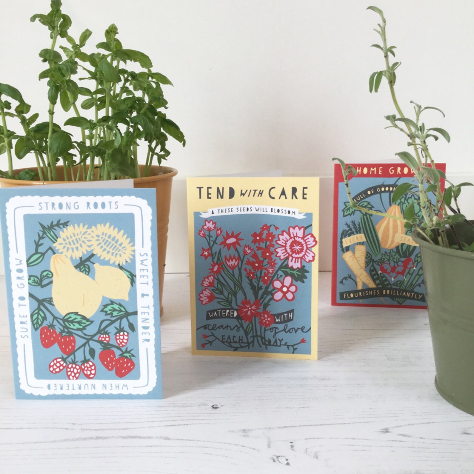 Love Will Grow Gardener Card Birthday Card Valentines Card - Etsy Canada