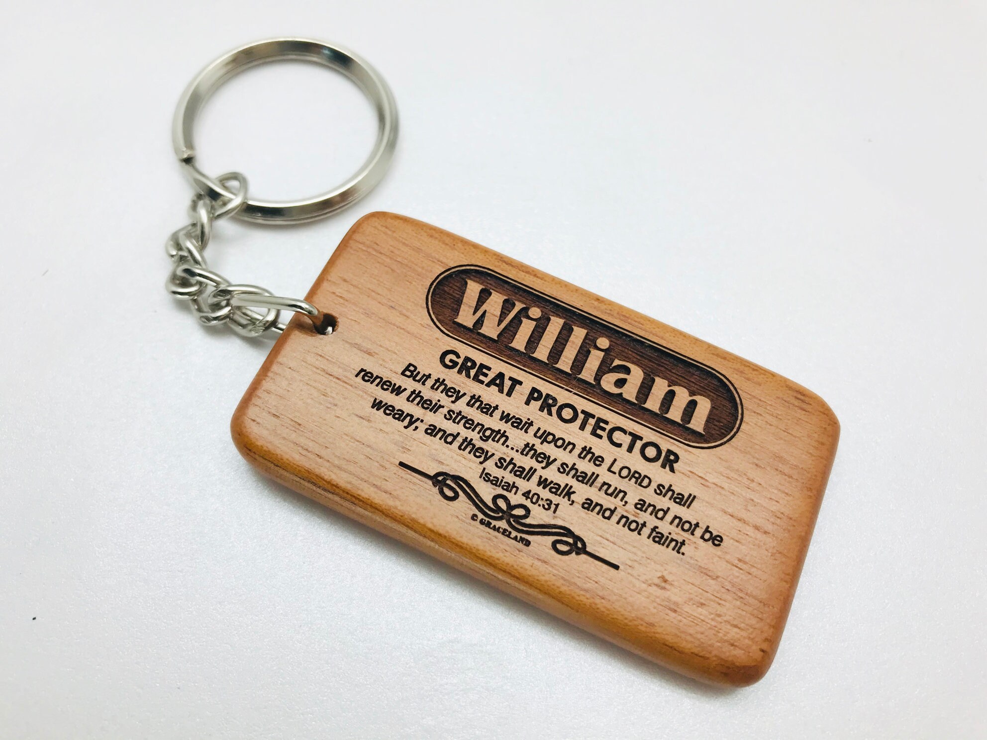 Names V Z BESTSELLING Christian Name Keychain Keyring With Bible Names V Z BESTSELLING Christian Name Keychain Keyring With Bible