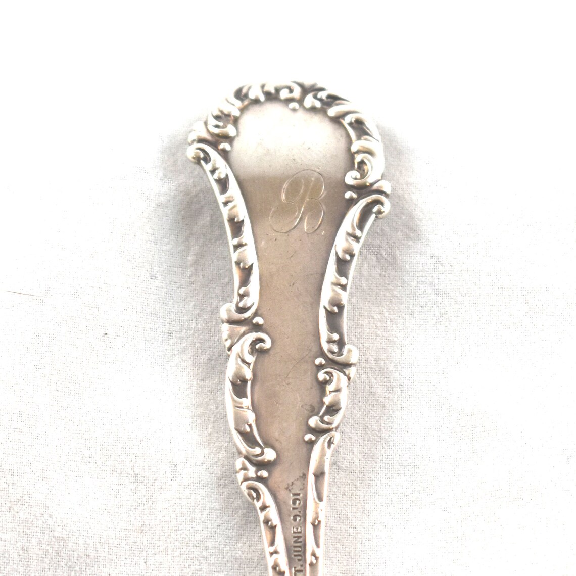 Antique Silver Fork Vintage 925 Solid Sterling Silver Frank M. - Etsy