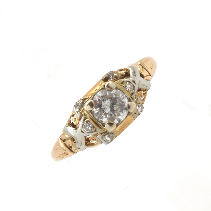 Estate Diamond Ring - Etsy