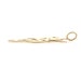 Estate JUDITH Charm Vintage 14K Solid Yellow Gold Name Pendant Holiday ...