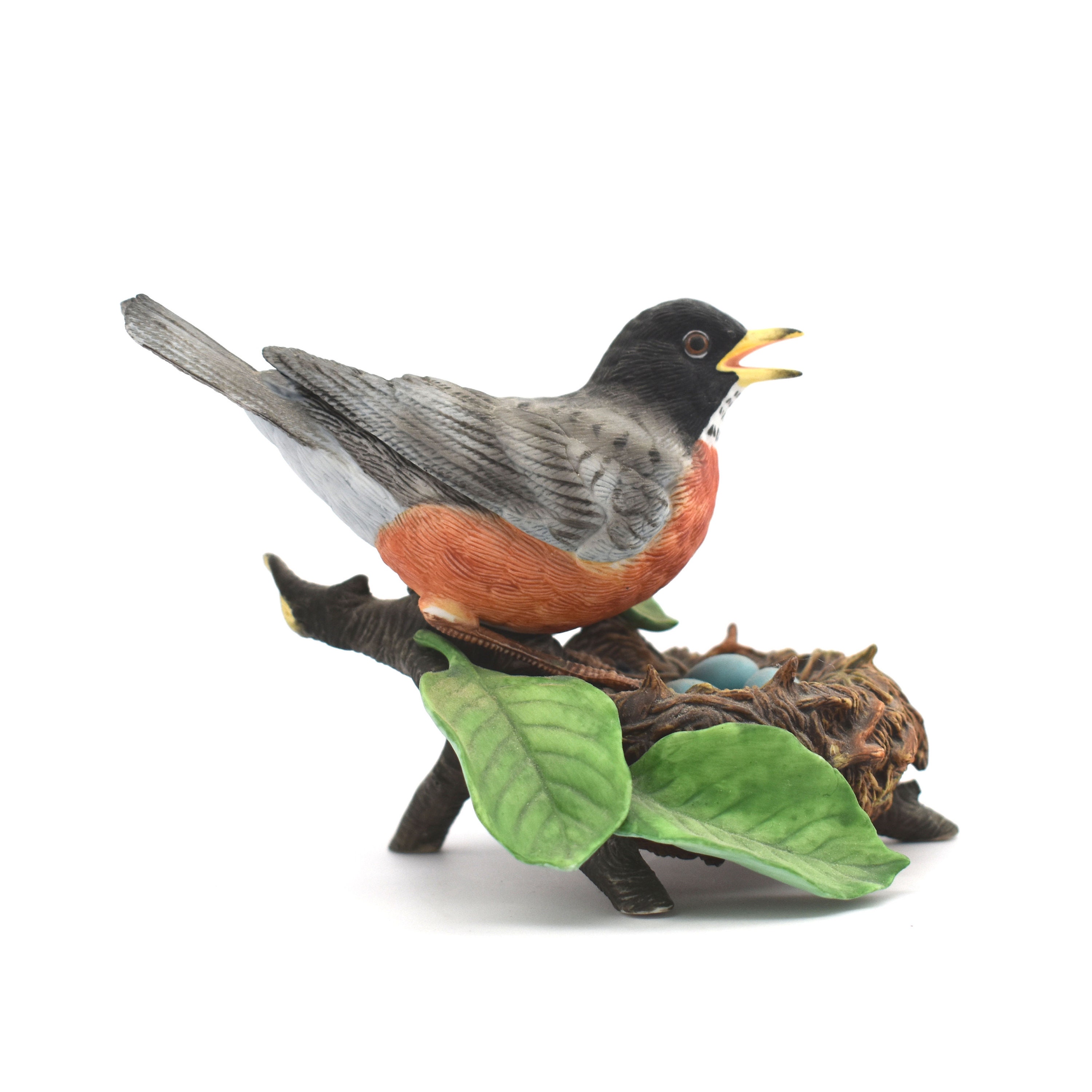 Estate Lenox American Robin Vintage Garden Birds Collection Figurine ...